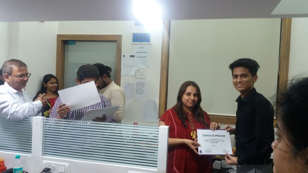 Certificate to the Performers4 | Talent Corner HR Services